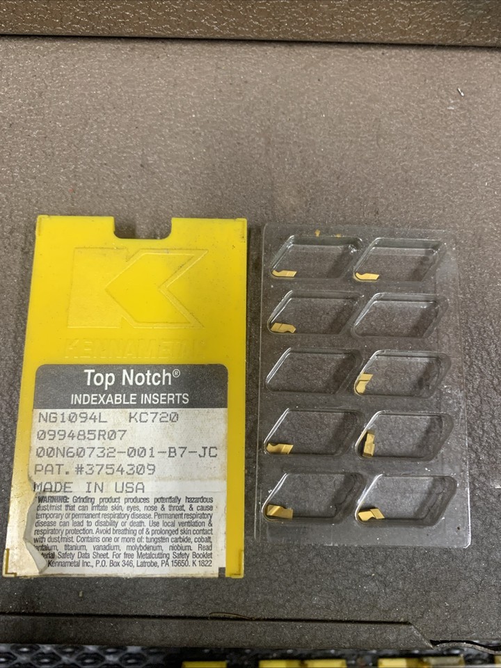 Kennametal Top Notch NG1094L KC720 | eBay