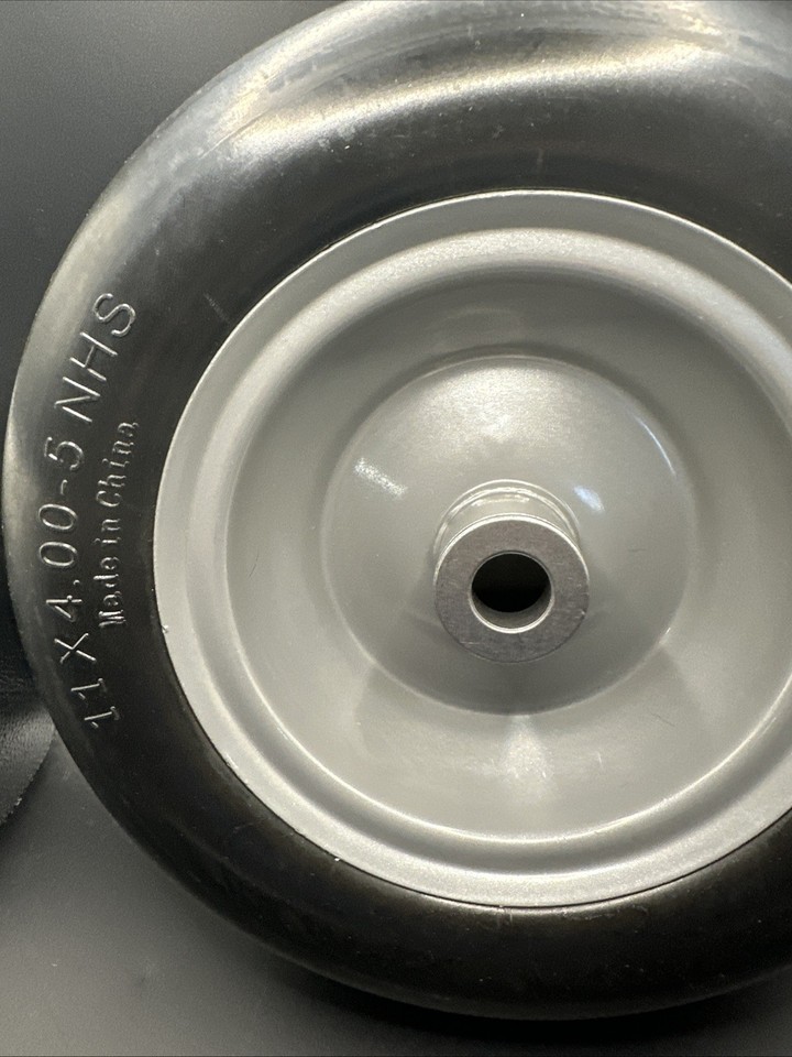 NEW 11x4.00-5 NHS Flat Free Tire Wheel | eBay