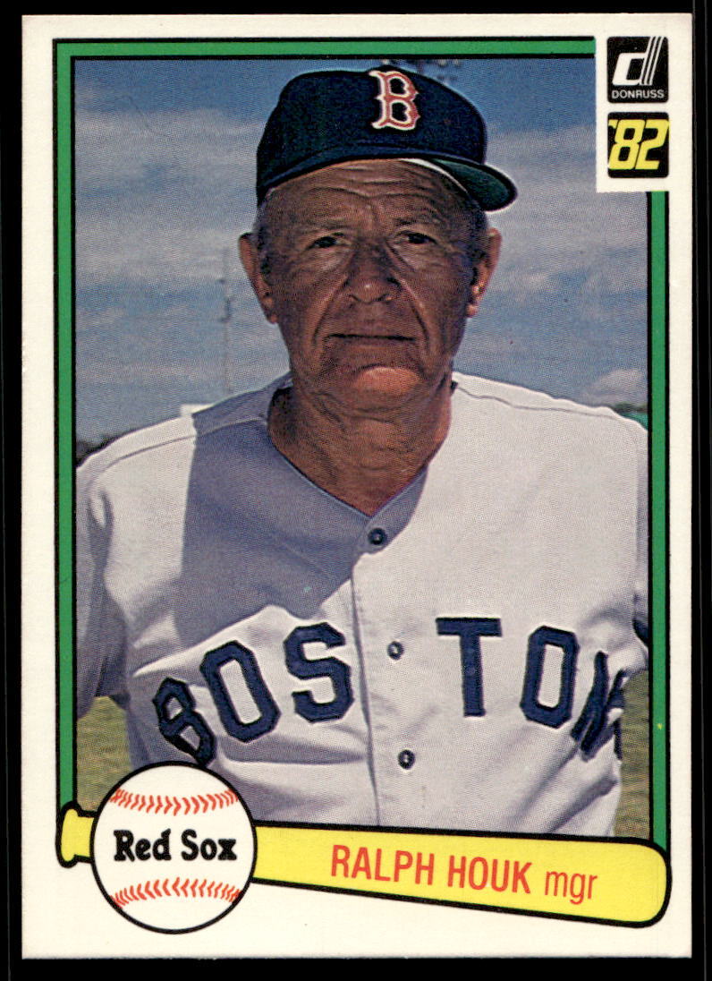 1982 Donruss 282 Ralph Houk Boston Red Sox MGR Baseball Card | eBay