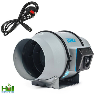 RAM Mixed Flow Inline Fan 150mm ^" (517m3/hr) Like Vents TT Includes ...