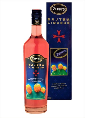 Zeppi's Bajtra , Feigenkaktuslikör aus Malta, das Original, Flasche 0 ...