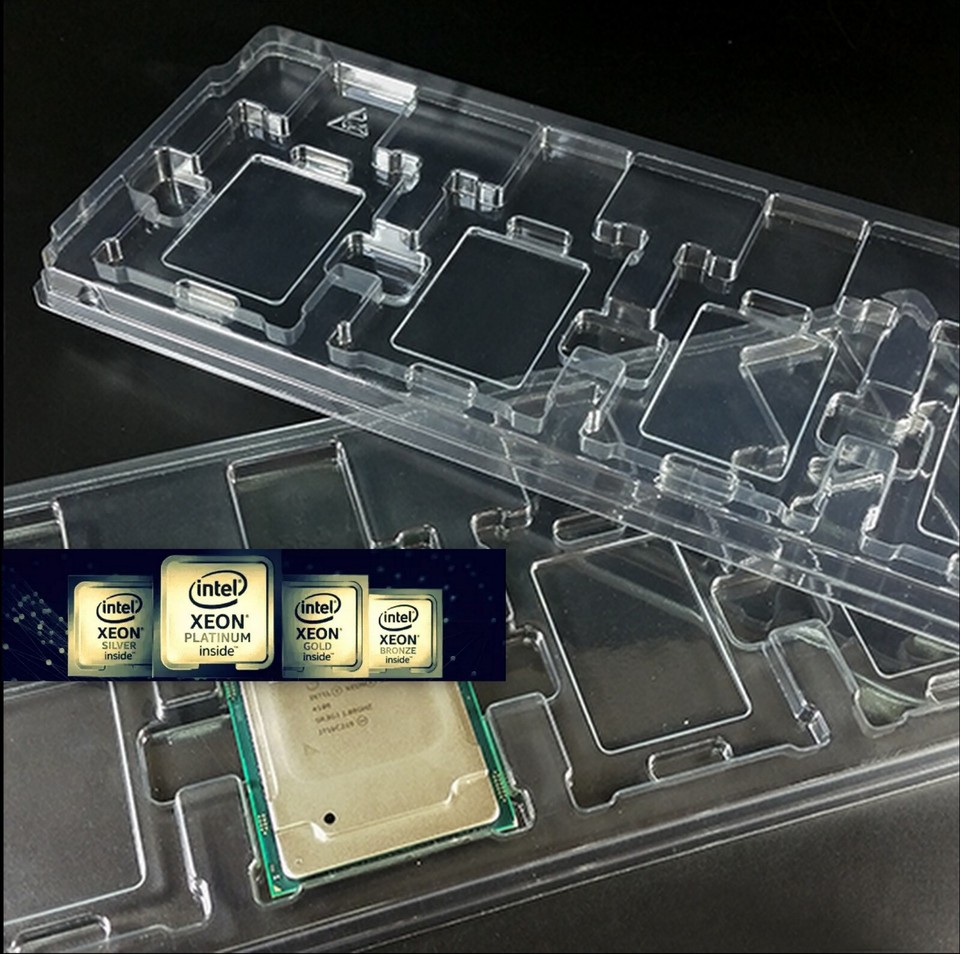 Intel Xeon Platinum 2nd Gen CPU Tray fit LGA3647 Processor - Lot of 2 5 ...