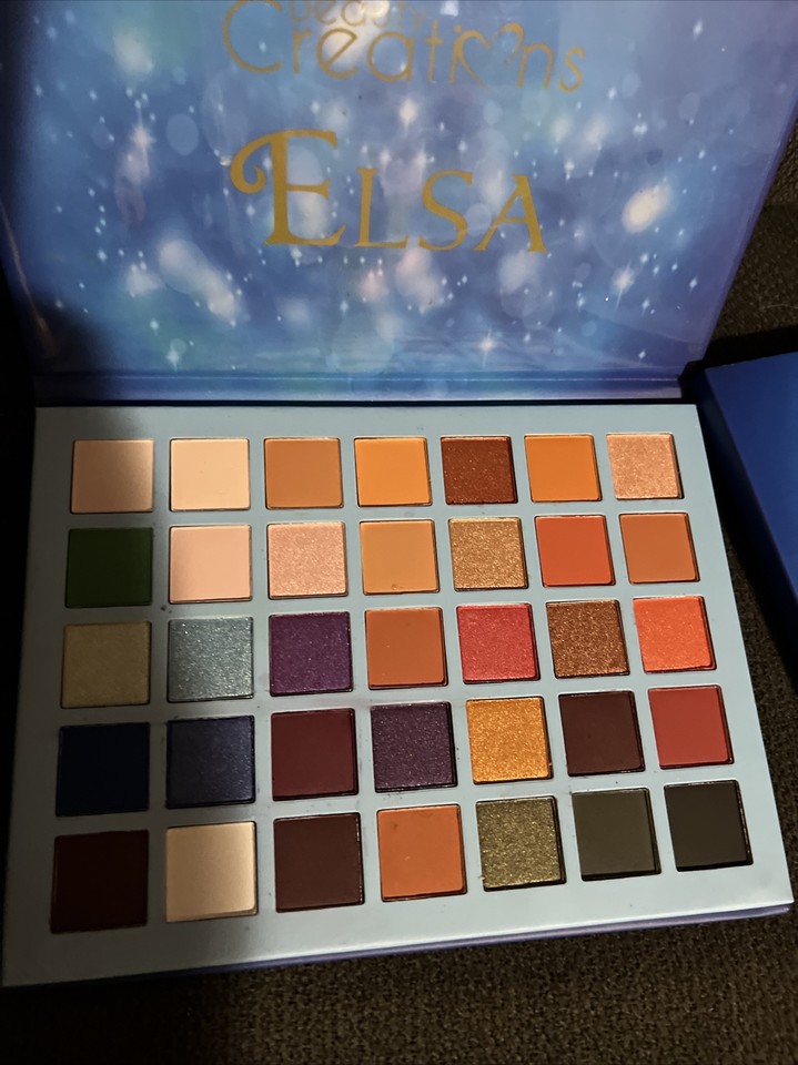 Elsa Eyeshadow Palette Elsa Beauty Creations Eye Shadow Palette Sombras ...
