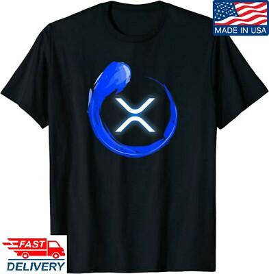 XRP Merchandise Cryptocurrency Gift Blockchain Crypto T-Shirt, Ripple ...