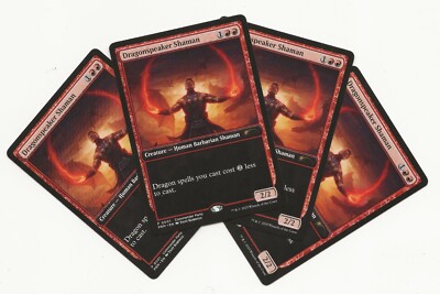 4 DRAGONSPEAKER SHAMAN Promo Commander Party Magic MTG English x4 | eBay
