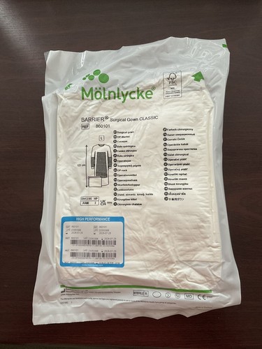 Mölnlycke - BARRIER - High Performance Surgical Gown Classic - Size L ...