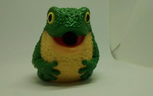 Vintage Russ Toad Squeak Toy Rubber Frog | eBay