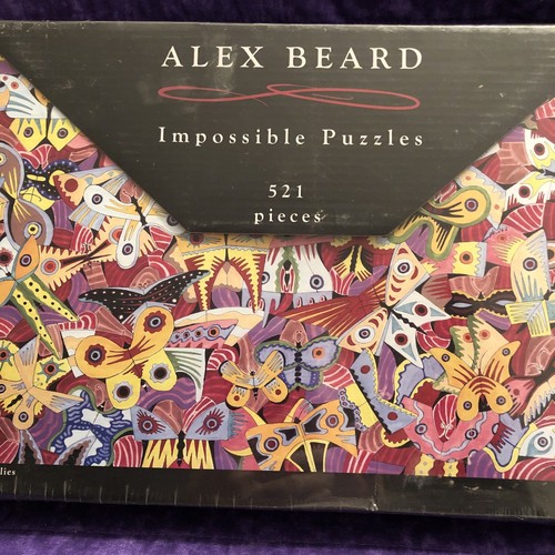 Alex Beard, “Butterflies, Impossible Puzzles Series” 521 Pieces | eBay