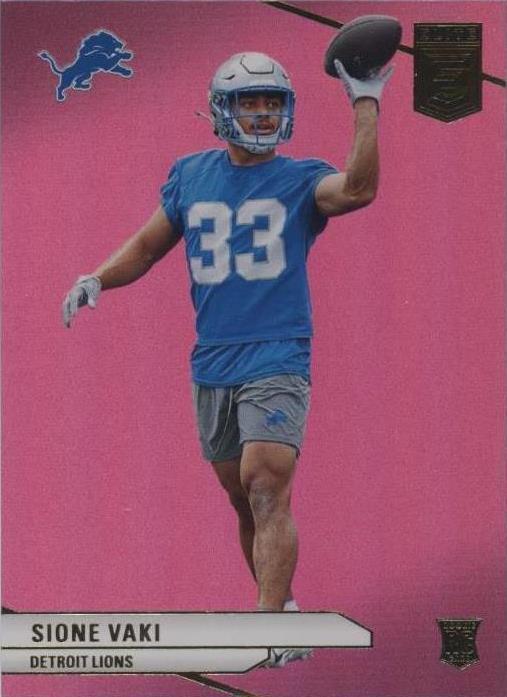 2024 Panini Donruss Elite - Rookies Sione Vaki #189 Pink (RC) for sale ...