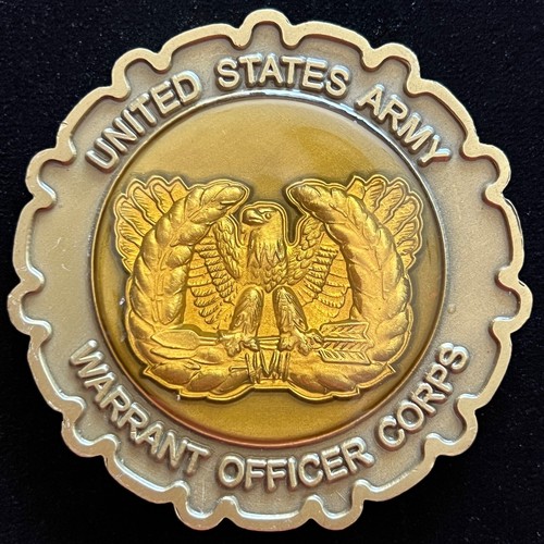 US Army Warrant Officer Corps Vintage Challenge Coin | eBay