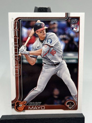 Coby Mayo - 2025 Topps Series 1 Rookie Companion Card - Baltimore ...
