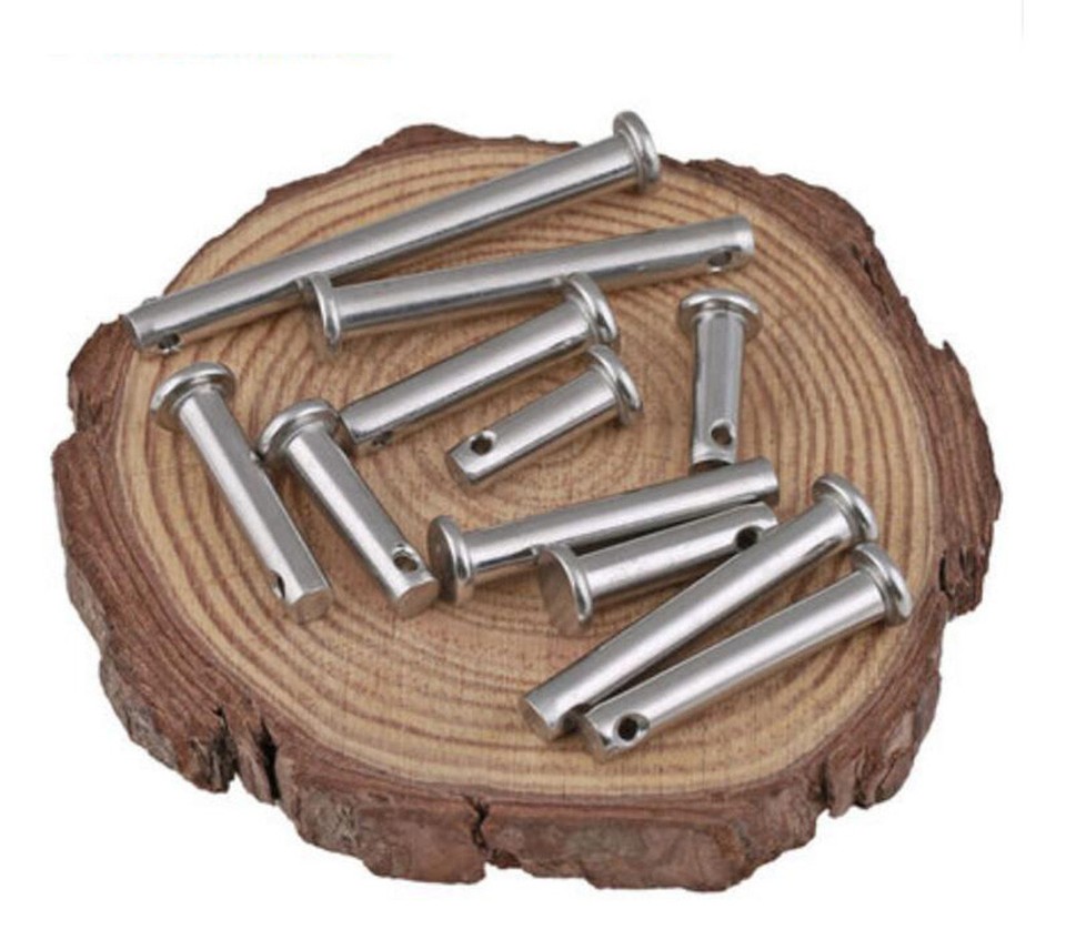M3 M4 M5 304 stainless Lock Cotter Clevis Pins with flat Head Hole ...