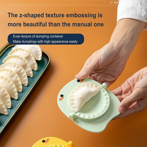 Lazy Dumpling Maker Cute DIY Plastic Dumplings Molds Kitchen Dough ...