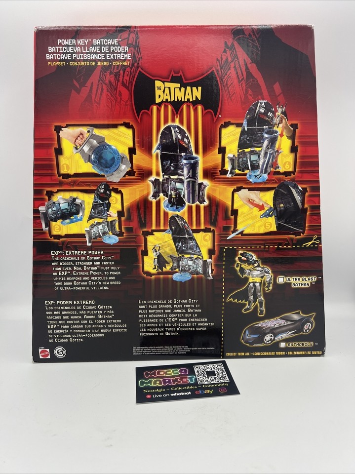 The Batman EXP Extreme Power POWER KEY BATCAVE Playset New 2006 DC | eBay