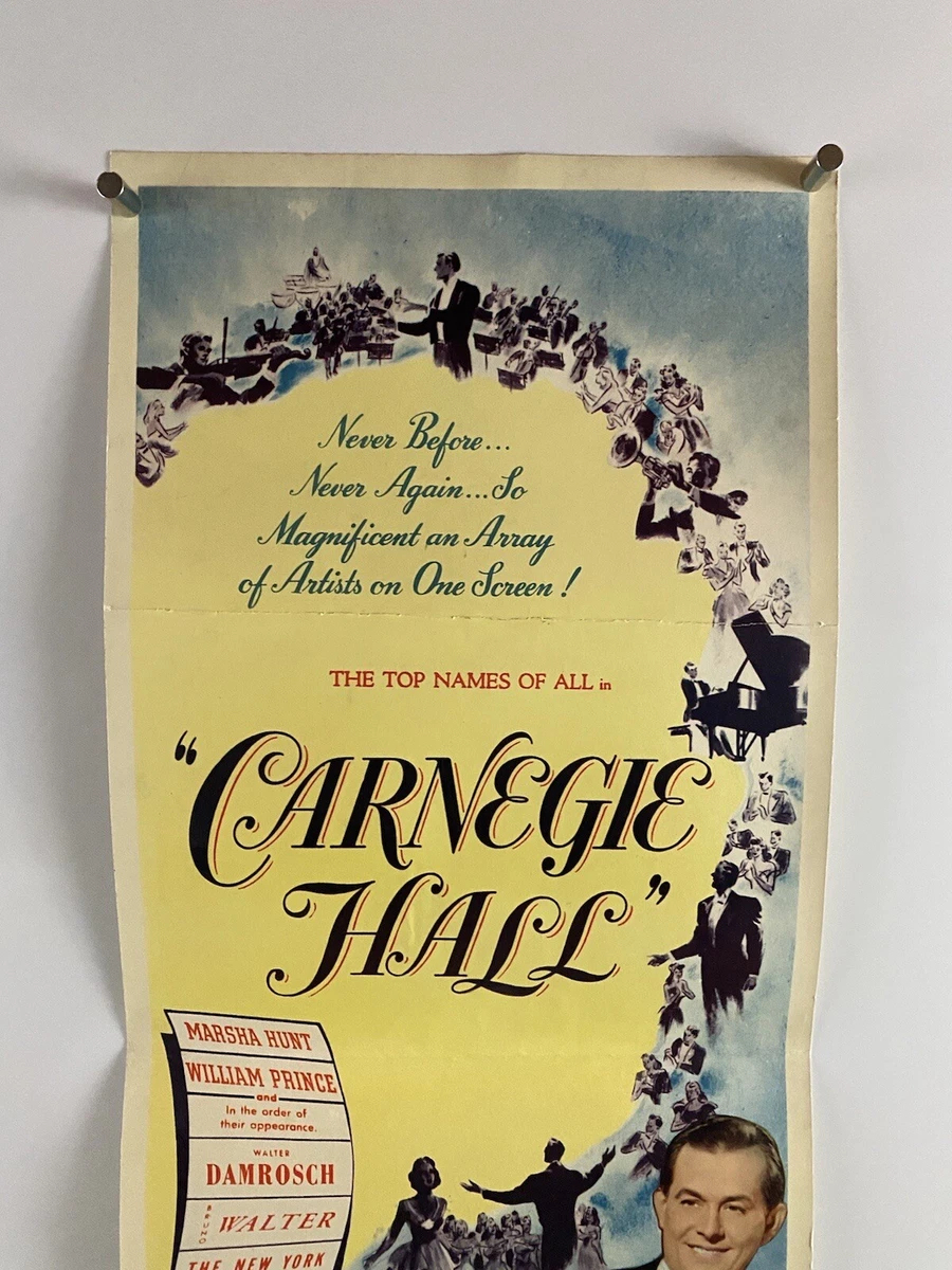 Carnegie Hall Poster