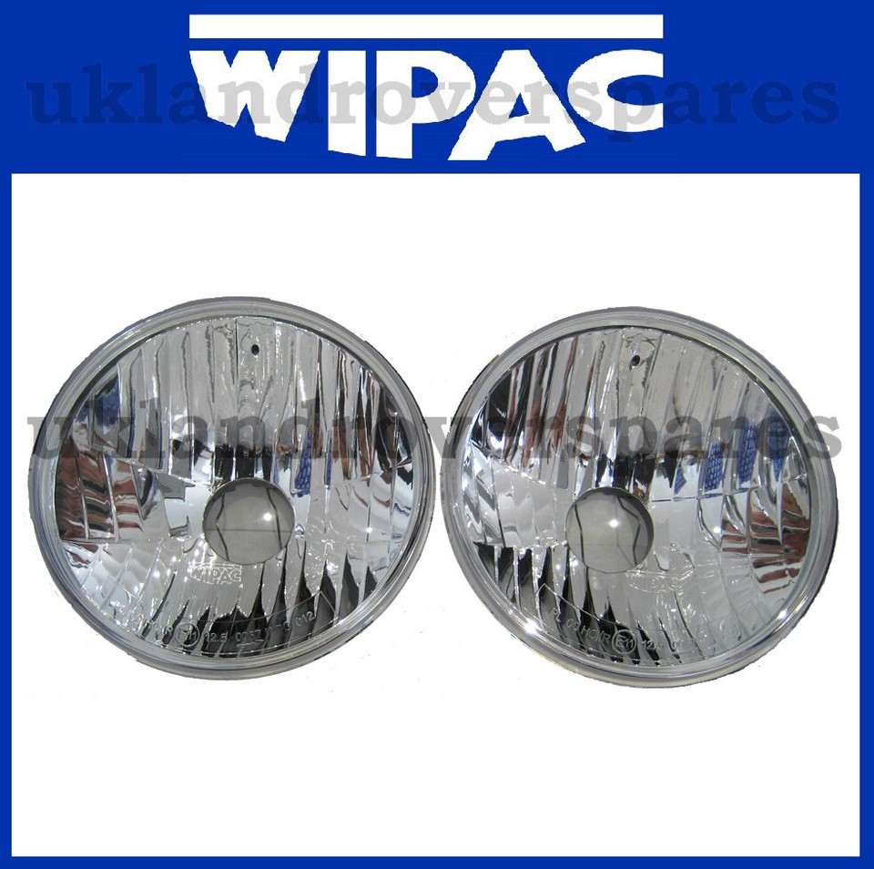 LAND ROVER DEFENDER 90 CRYSTAL CLEAR HEADLIGHTS (PAIR), SVX UPGRADE ...