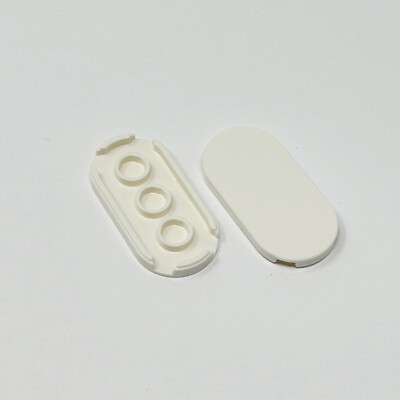 66857 LEGO Parts Tile Oval 2x4 WHITE (2) | eBay