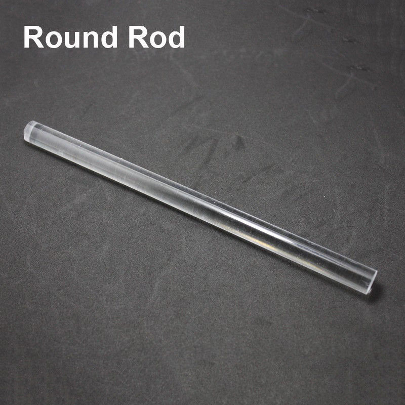 Clear Acrylic Perspex Round Rod Circular Bar Square Rod Bar 100/200 ...