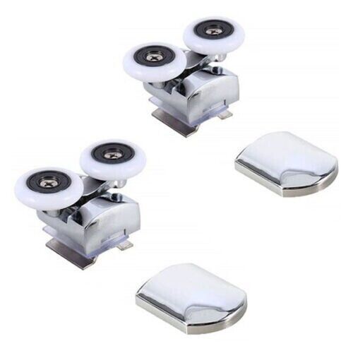 23MM Twins Shower Screen Door Rollers Runners Wheels Top&Bottom ...