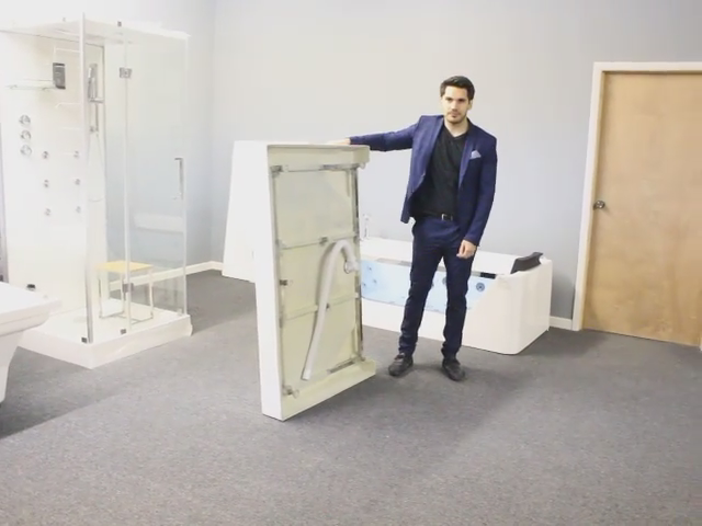 EMPIRESHOWER ER55-36SB-HD 2 PERSON STEAM SHOWER 55" x 35.5" x 85" | eBay