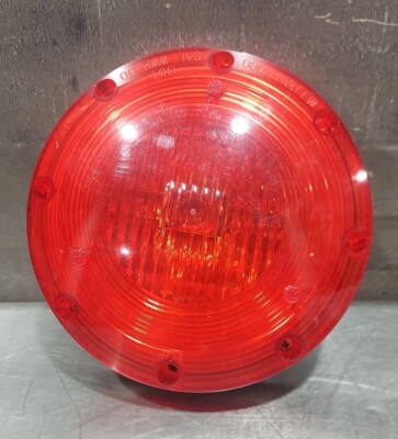 Weldon 1080 Series Red Halogen Warning Light 1080 1100 10. 1-Wire | eBay