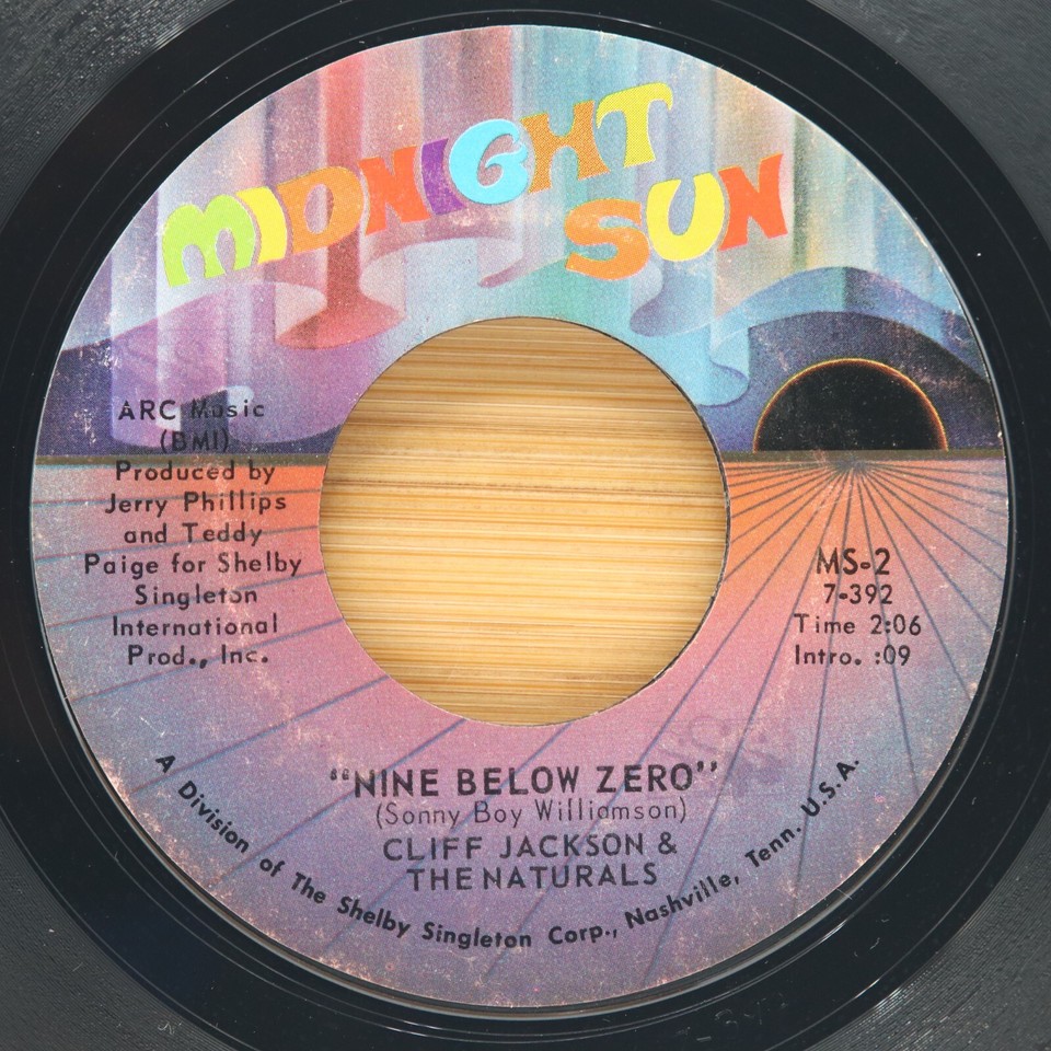 THE NATURALS - UP THE WALL / NINE BELOW ZERO - SOUL 45 MIDNIGHT SUN | eBay