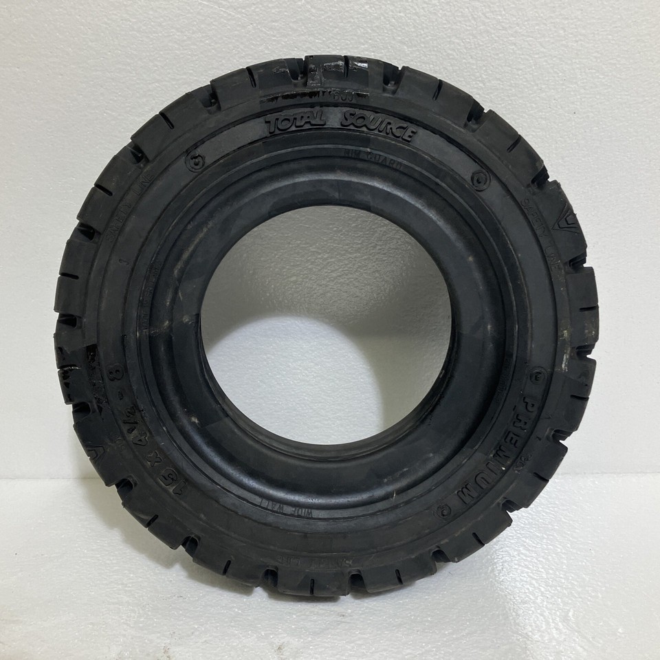 15x4-1/2x8 Tire Forklift Solid Press On Traction Tire Total Source ...
