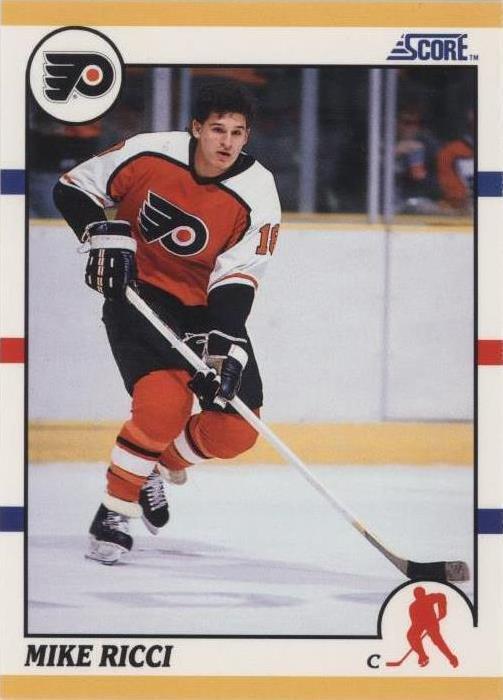 1990-91 Score Rookie & Traded - Mike Ricci #60T (RC) for sale online | eBay