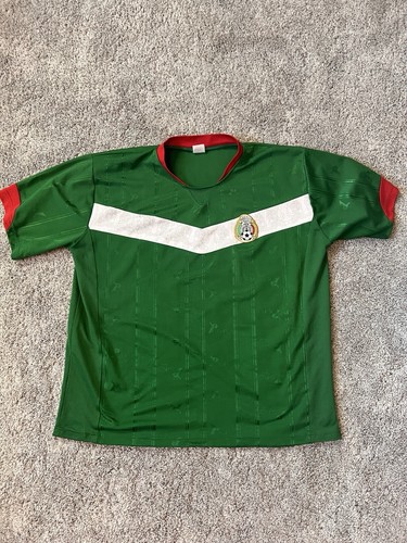 Mexico 1994 World Cup Green And Red Football Jersey Ebay