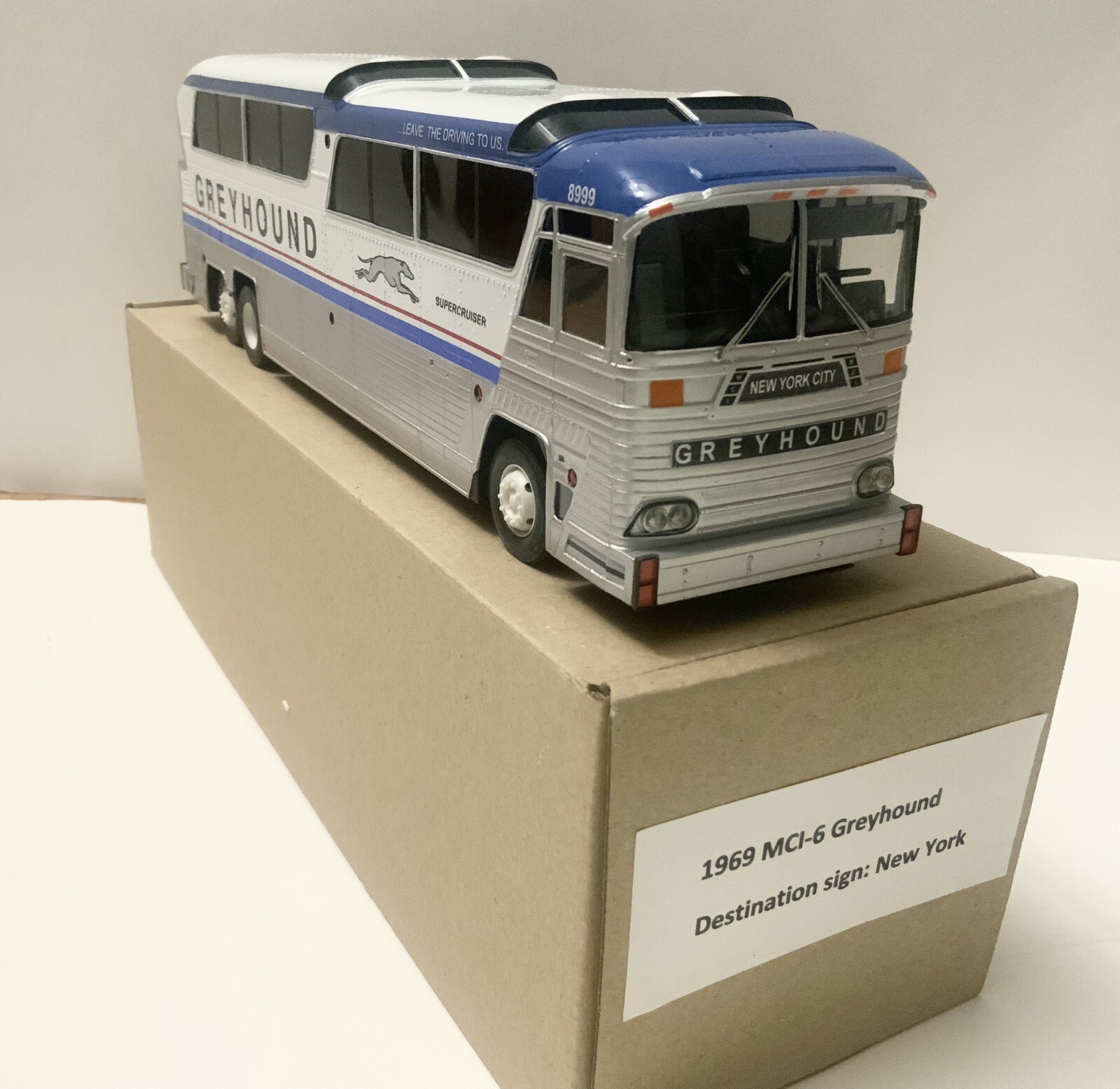 1/43 1969 MCI-6 Greyhound Bus suburban Handmade Very rare! | eBay