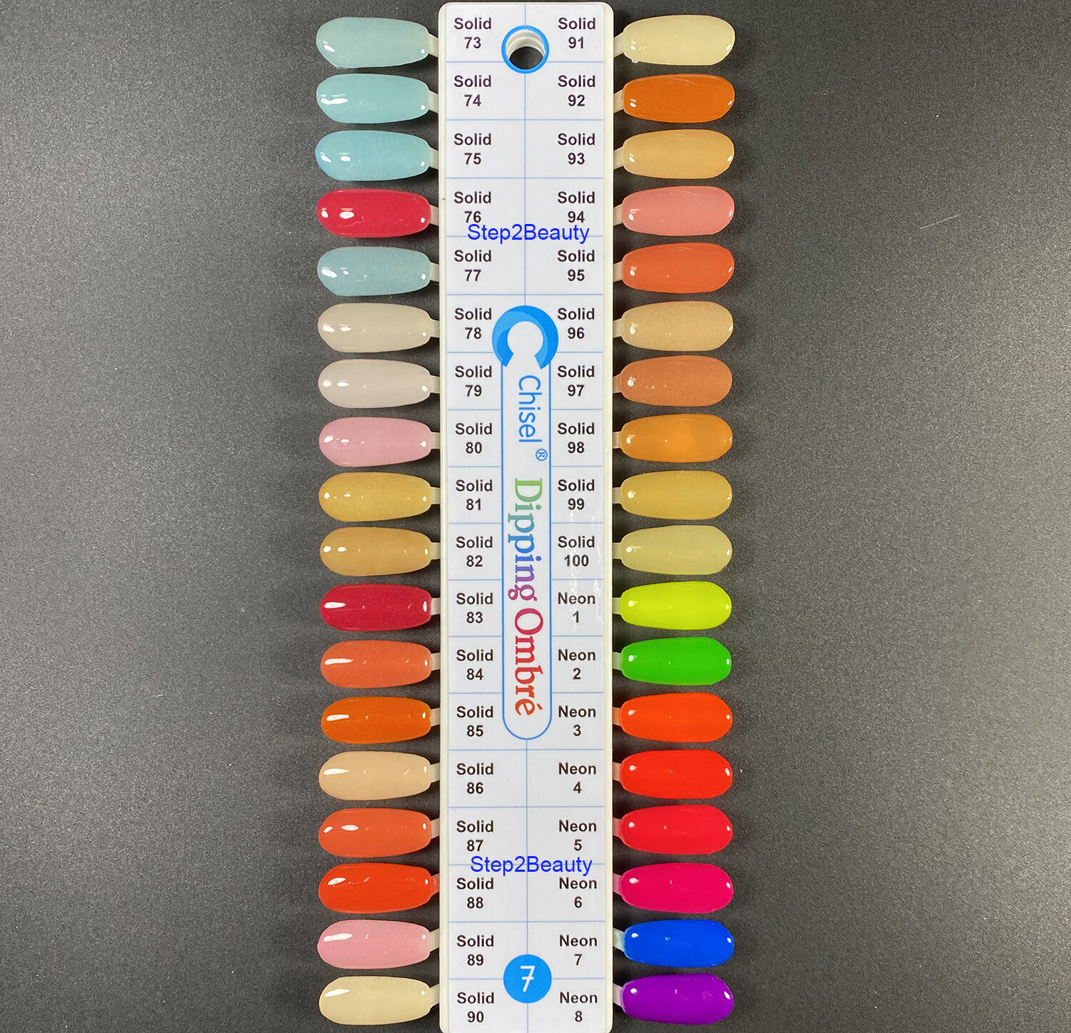 Chisel Nail Art 2 in 1 Acrylic & Dipping Powder OMBRE 2 Oz - OM 18B | eBay