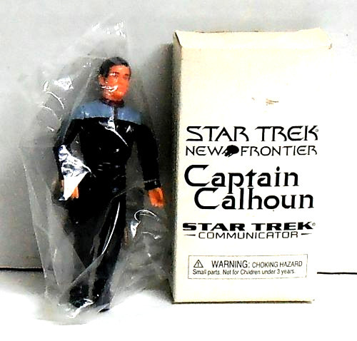STAR TREK New Frontier Capt. Calhoun Fan Club Exclusive Action Figure ...