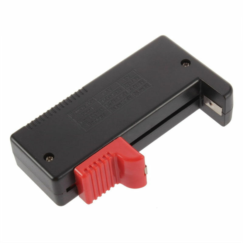 Digital Battery Tester Checker for AA AAA C D 9V 1.5V Button Cell ...