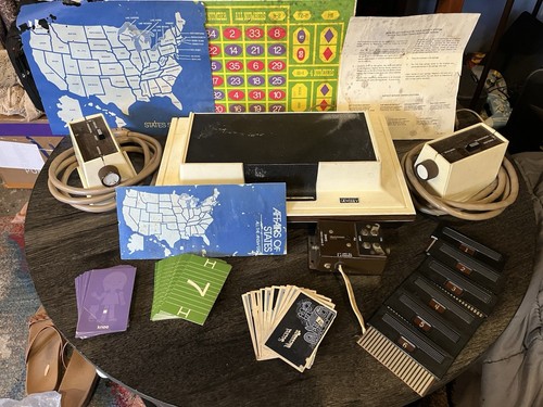 1972 Magnavox Odyssey with Games, Cards, And Controller Vintage Game ...