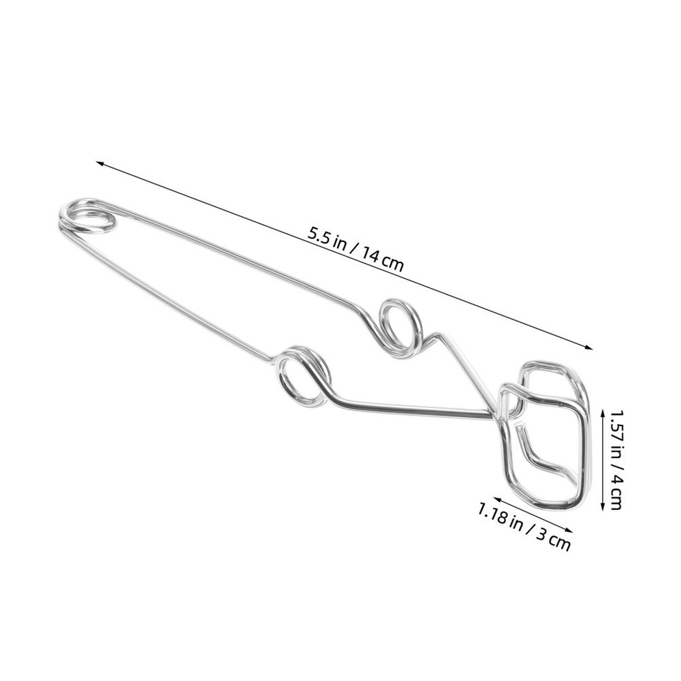 6pcs Lab Tube Gripper For Test Tubes Reliable Metal Test Clip Stand ...