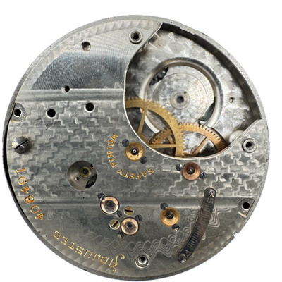 Antique 18s 1903 Hamilton 21 Jewel Railroad Pocket Watch Movement 940 ...