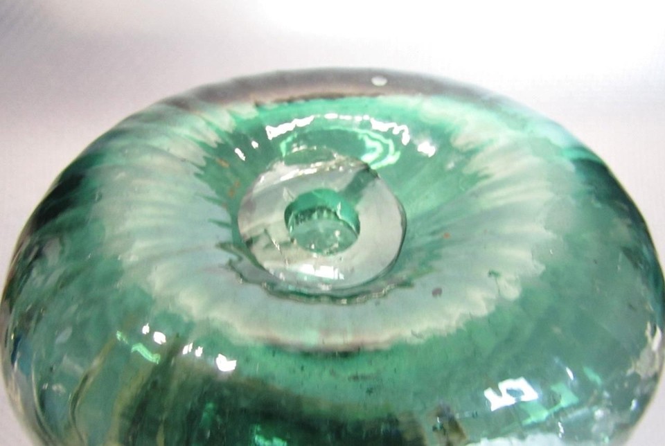 Blue Green Pitkin flask 1800 - 1830 | eBay