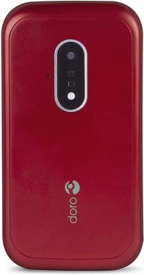DORO 7030 4G Mobile Phone in Elegant Folding Design 4GB (RED) - G26 ...