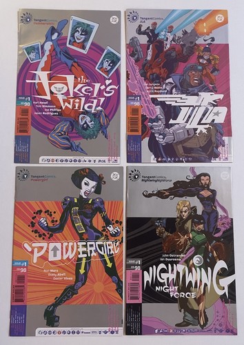 Tangent DC Comics 1997 Joker, Power Girl, Batman, Lot Of 9 Comic Books ...