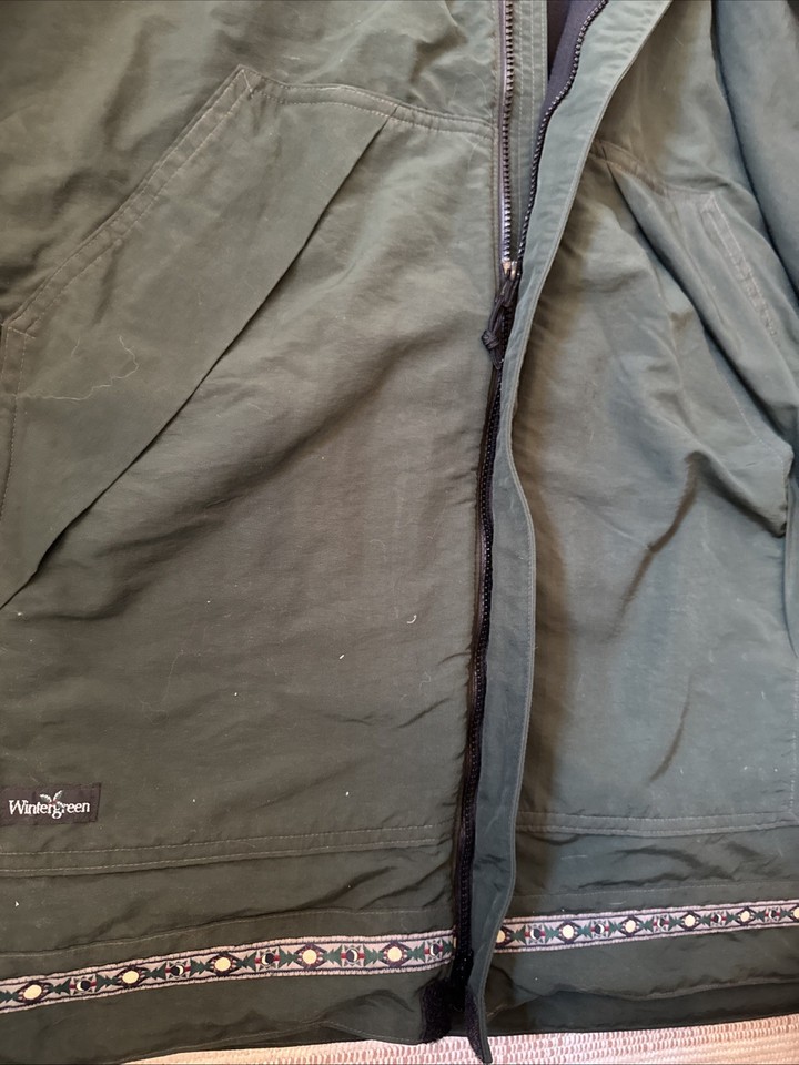 Men’s Wintergreen Combo Anorak Green XXL VGUC | eBay