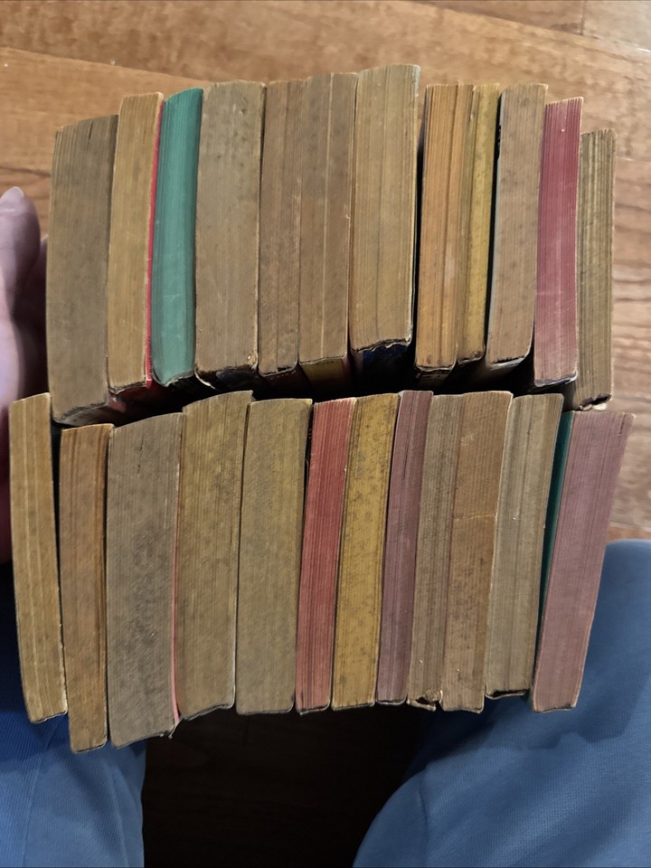 Lot of x24 Vintage War Western Action Adventure Books PB Paperback ...