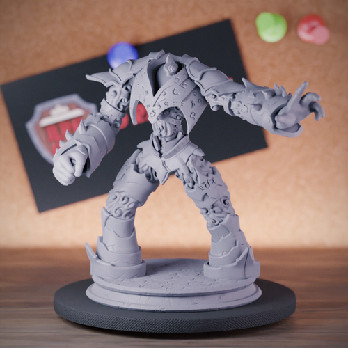Arcane Golem Miniature Construct Dungeons and Dragons Mini DnD 5e TTRPG ...