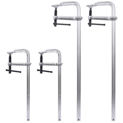 Drop Forged Steel Bar, Steel F Clamps, 2 pcs 12inch x 3inch+ 2pcs ...