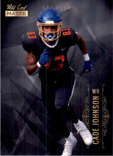 2021 Wild Card Matte CADE JOHNSON . RC #MBC-70 | eBay