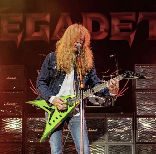 2022 Kramer Dave Mustaine Signature Prototype Flying V W/OHSC Alien ...