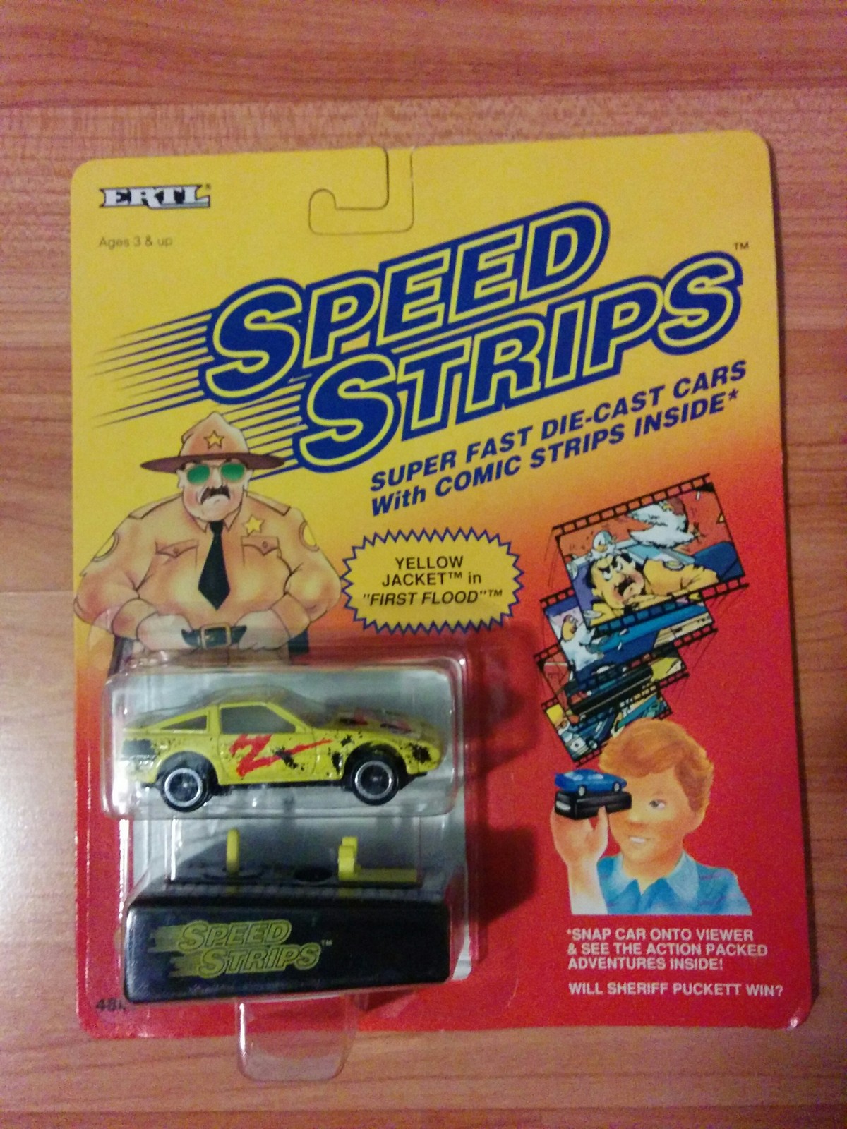 Yellow Jacket Speed Strips Diecast Car model comics ERTL | eBay