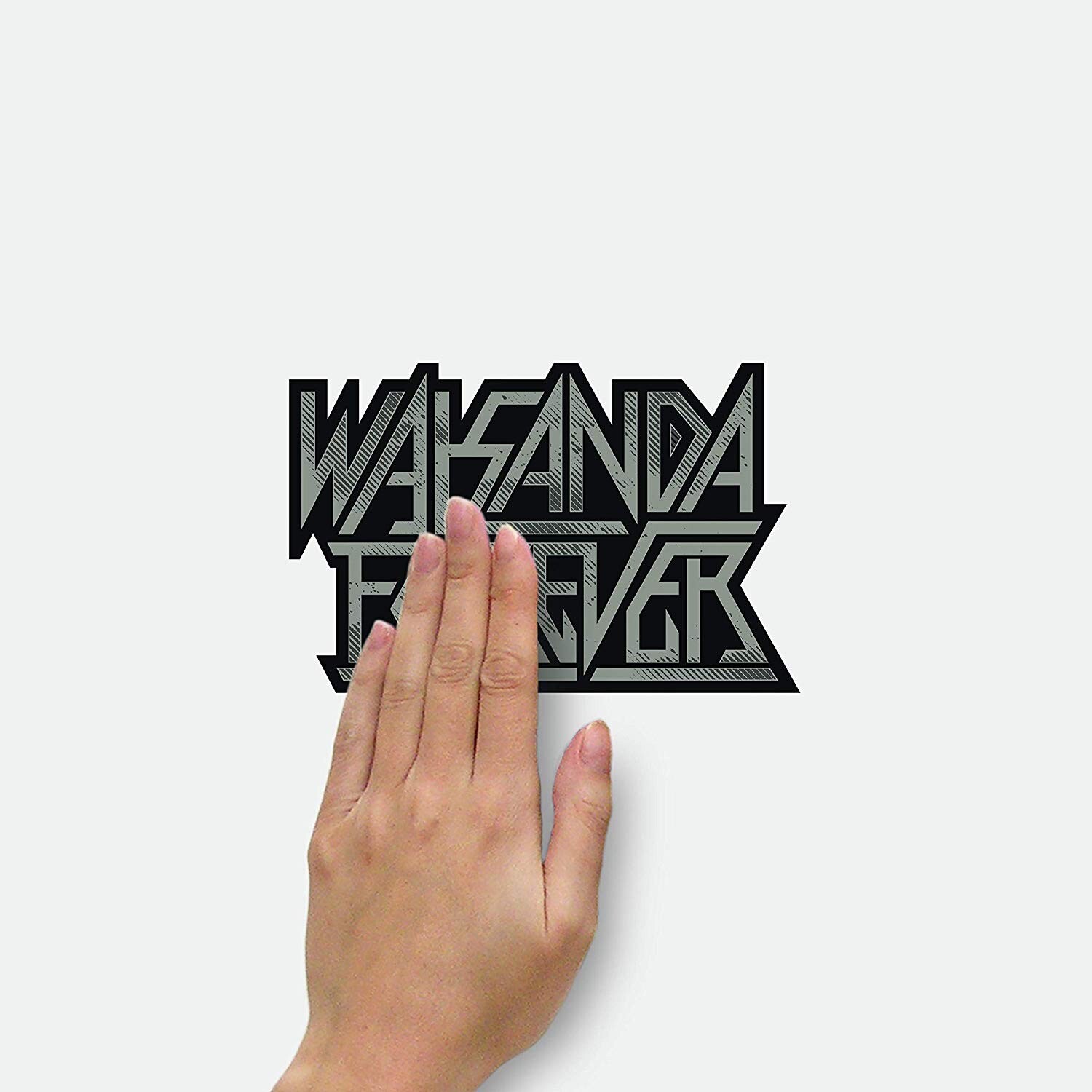 BLACK PANTHER Giant 15 Wall Decals Removable Wakanda Marvel Superhero ...