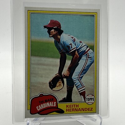 1981 Topps Keith Hernandez Baseball Card #420 NM-Mint FREE SHIPPING | eBay