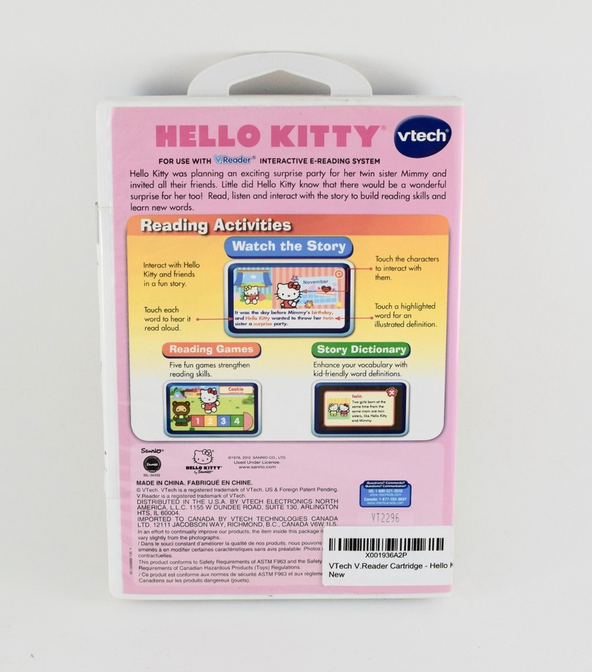 VReader Vtech Hello Kitty Game Interactive System Hello Kitty's ...