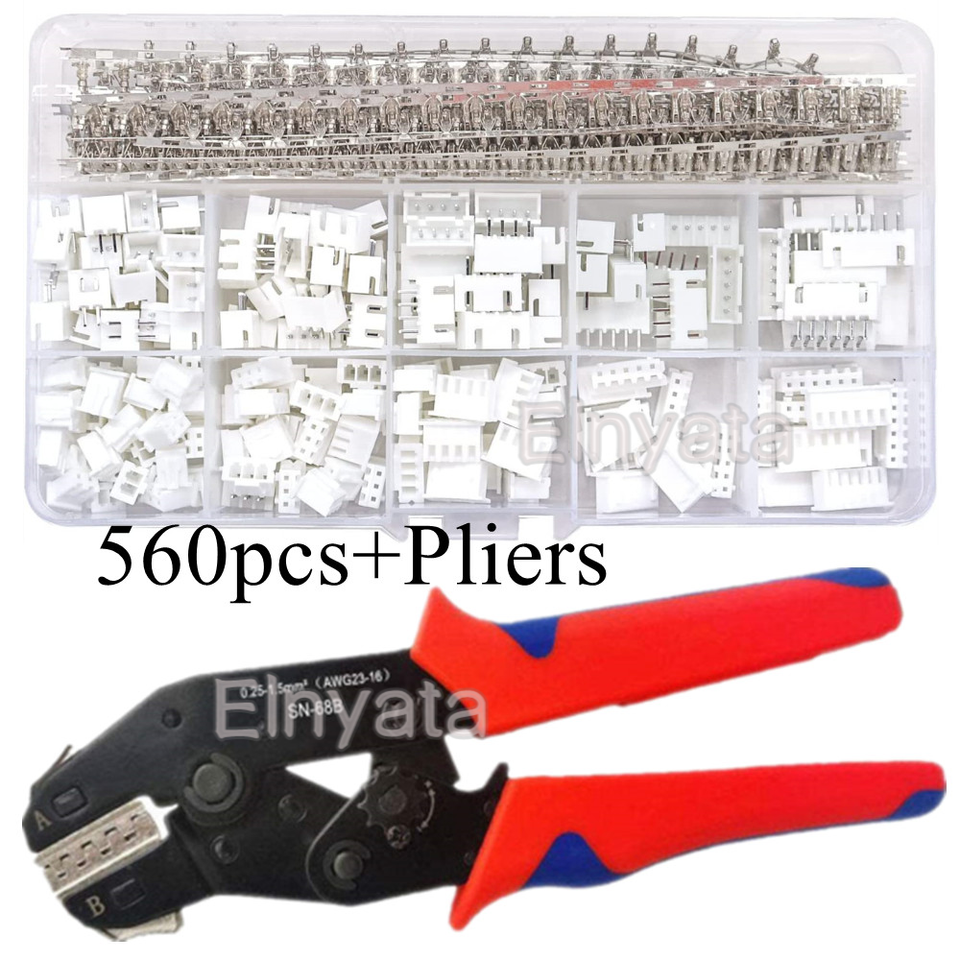 620/560pcs 2.54mm Dupont Wire Cable Jumper Header Connector Kit & M/F ...